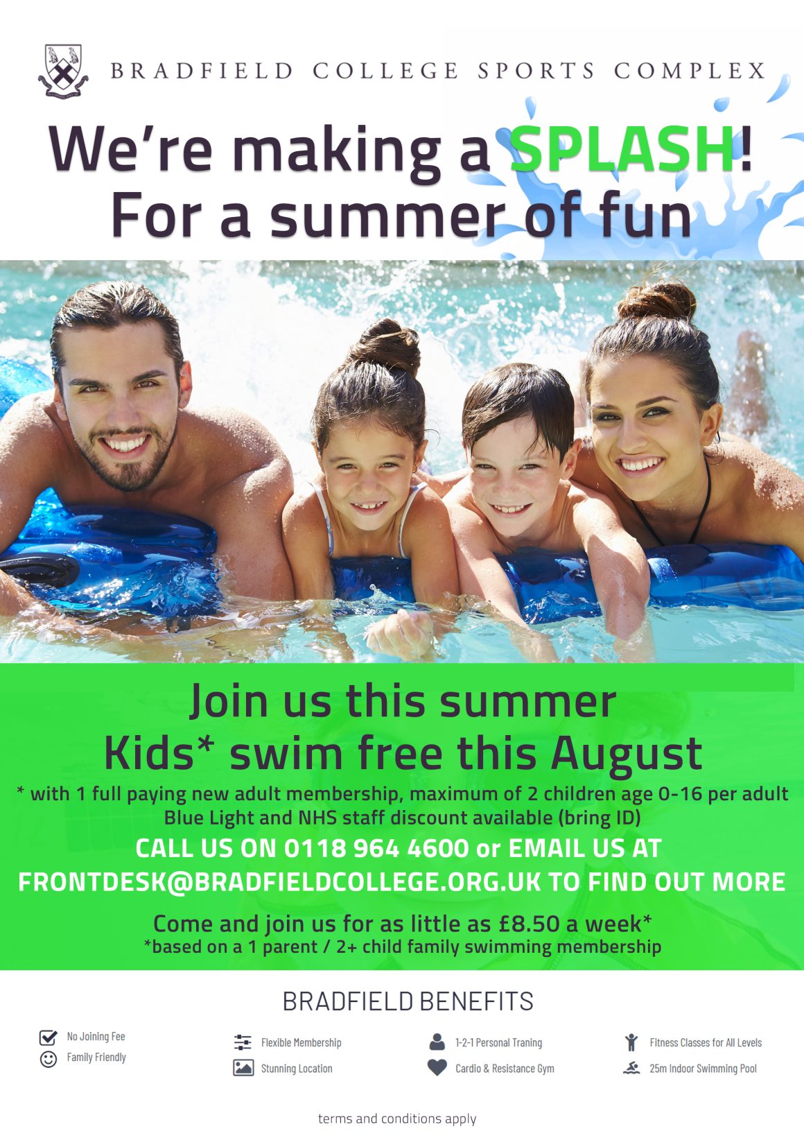 SUMMER SPLASH 2023 - Bradfield Sports Complex